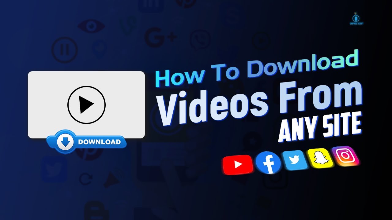 How To Download Any Video From Any Site On PC 2022 - YouTube