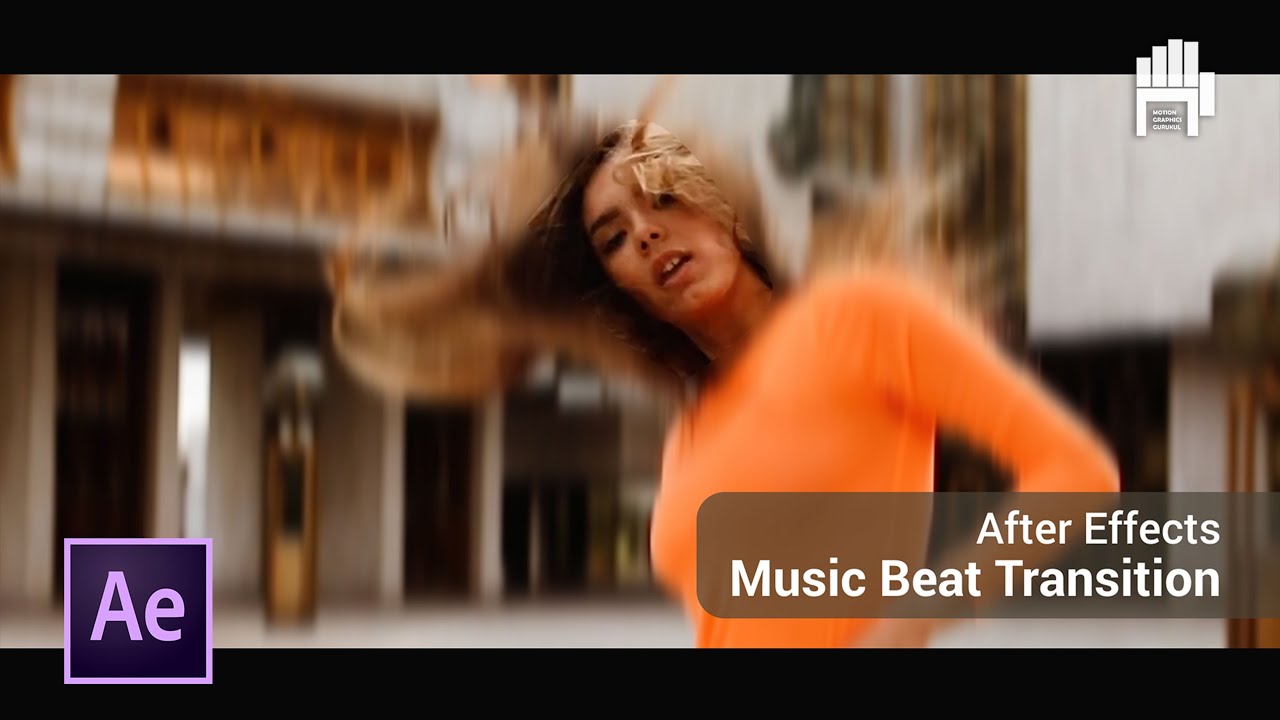 Music Beats Video Transition Effect Tutorial in After Effects [Text ...