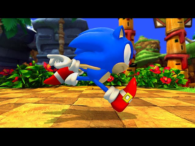 Classic Sonic Running