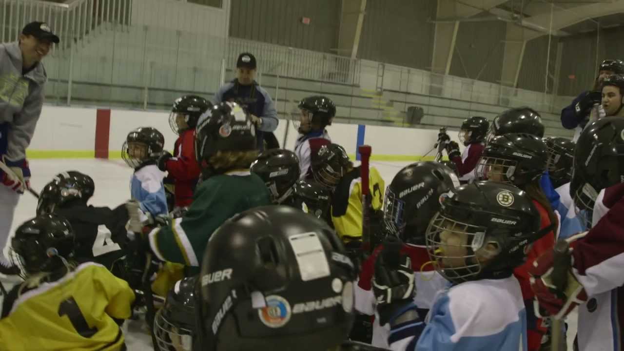 Little League Hockey | Mimico | David Clarkson and Tomas Kaberle Visit ...
