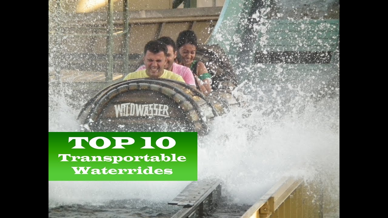 TOP 10 Transportable Waterrides - YouTube