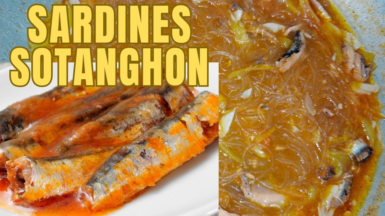 How To cook Easy Sardines With Sotanghon. all time favorite. No talking ...