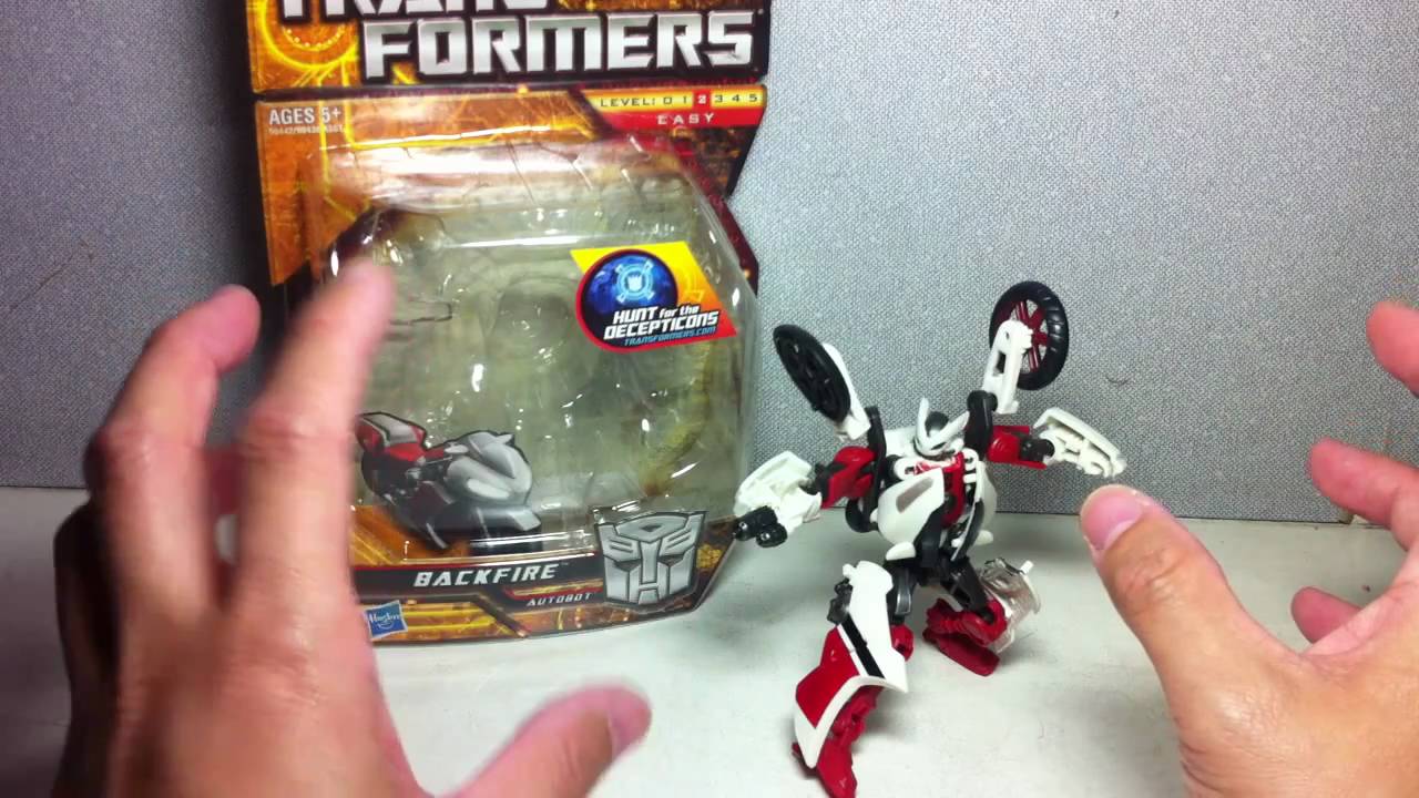 Transformers HFTD Backfire - YouTube