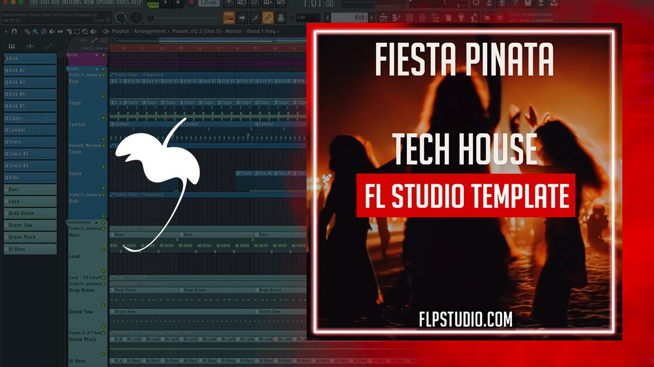 Fiesta Pinata - Tech House FL Studio Template (Fisher Style) - YouTube