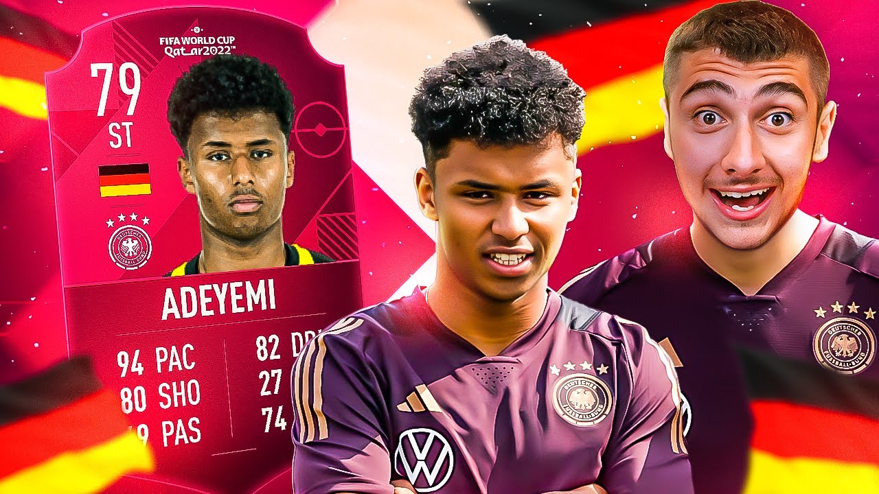 I Used The WORLD CUP Adeyemi In FIFA 23! - YouTube