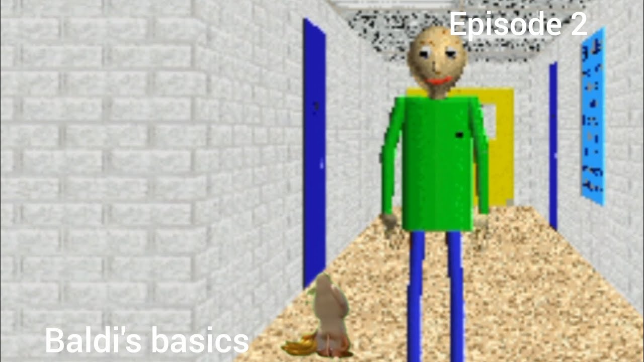 Booba - Baldi's basics - Episode 2 Cartoon for kids. - YouTube
