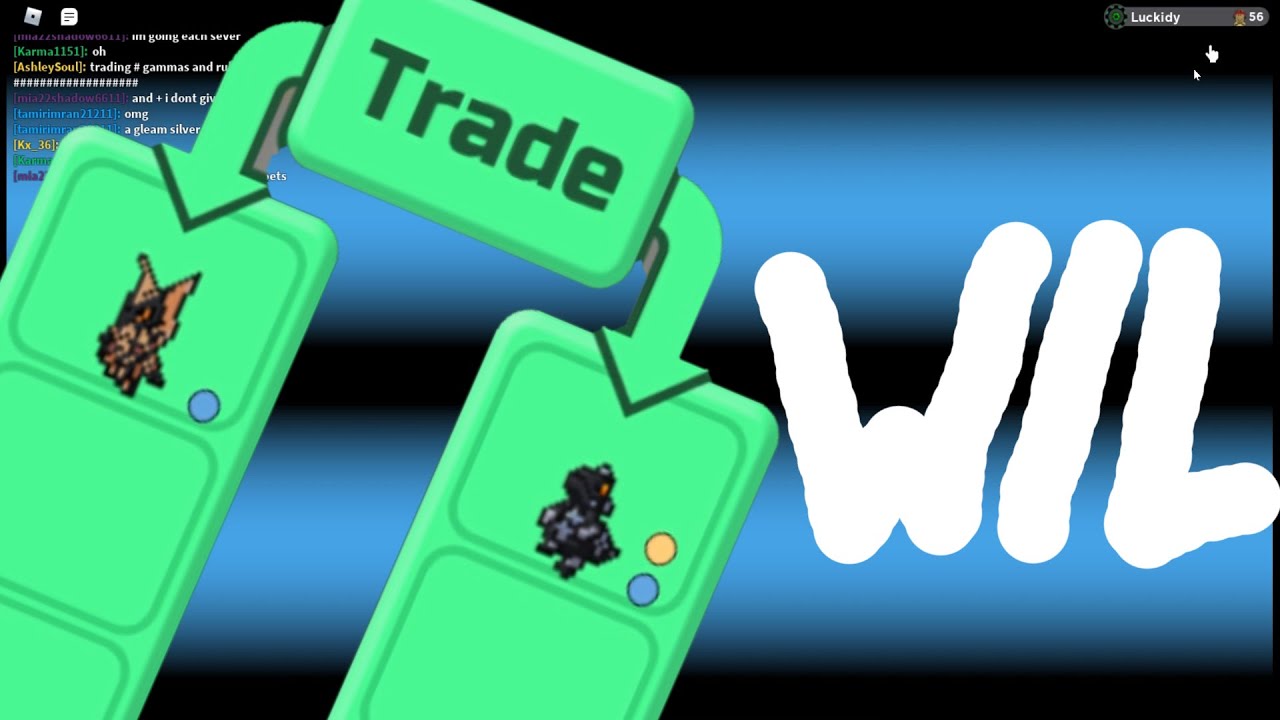 Trading for a Gleam silver Geklow! W/L? (Loomian Legacy) - YouTube