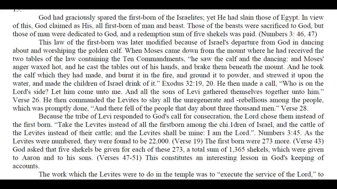 The Sanctuary Service by M.L. Andreasen Part 9 - YouTube