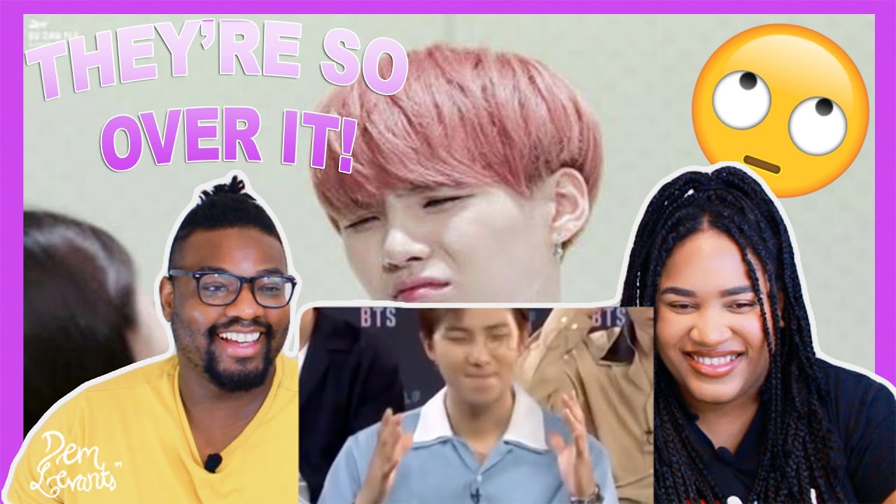 BTS Being Low key Done with Everything| REACTION - YouTube