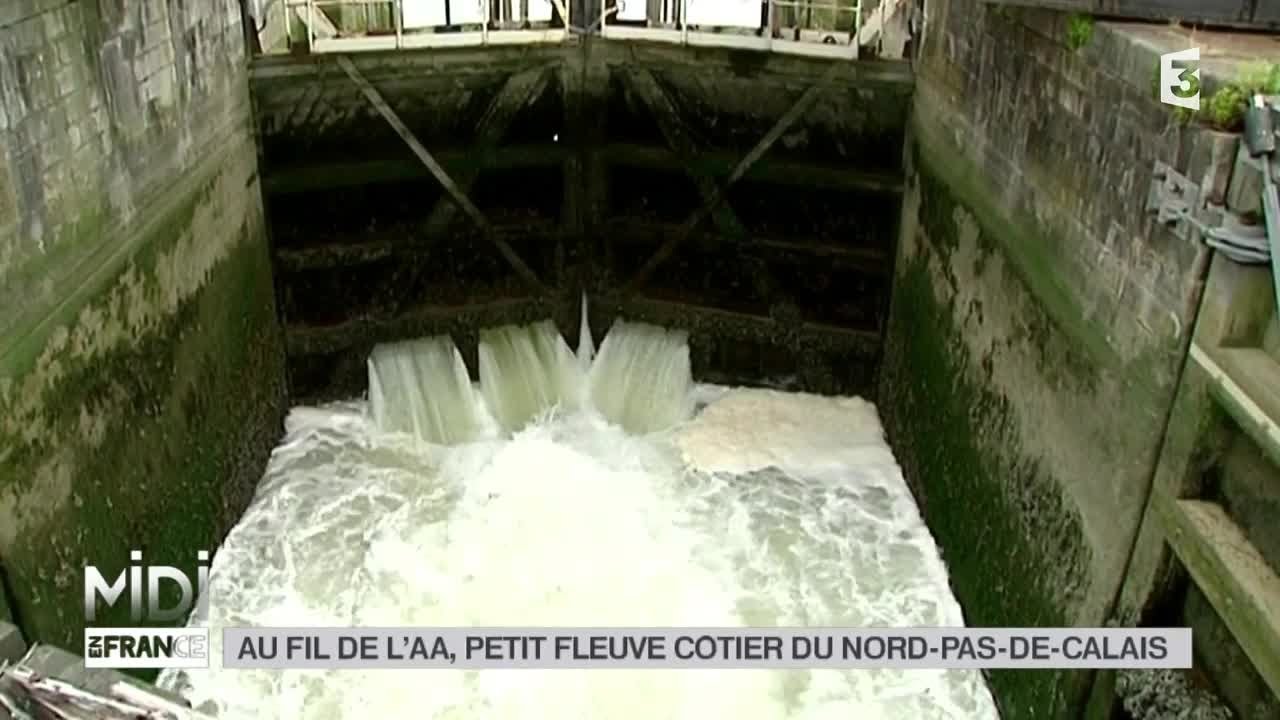 VU D'ICI : Au fil de l'Aa, petit fleuve côtier du Nord-Pas-de-Calais ...
