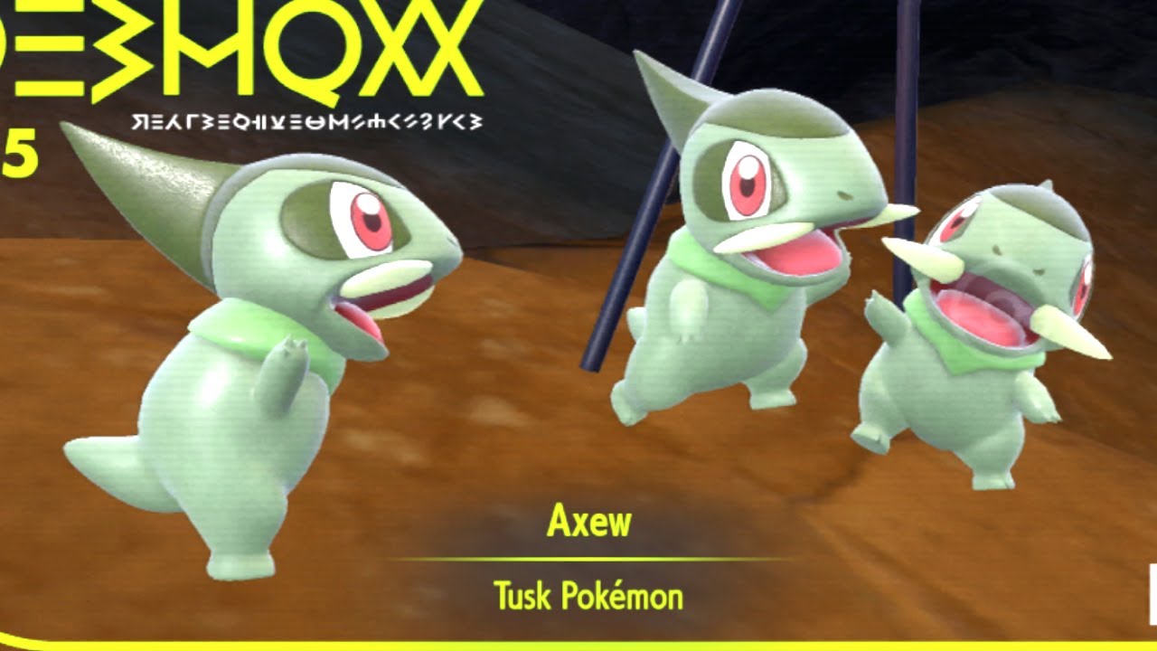 How To Catch Axew Early In Pokemon Scarlet And Violet Youtube
