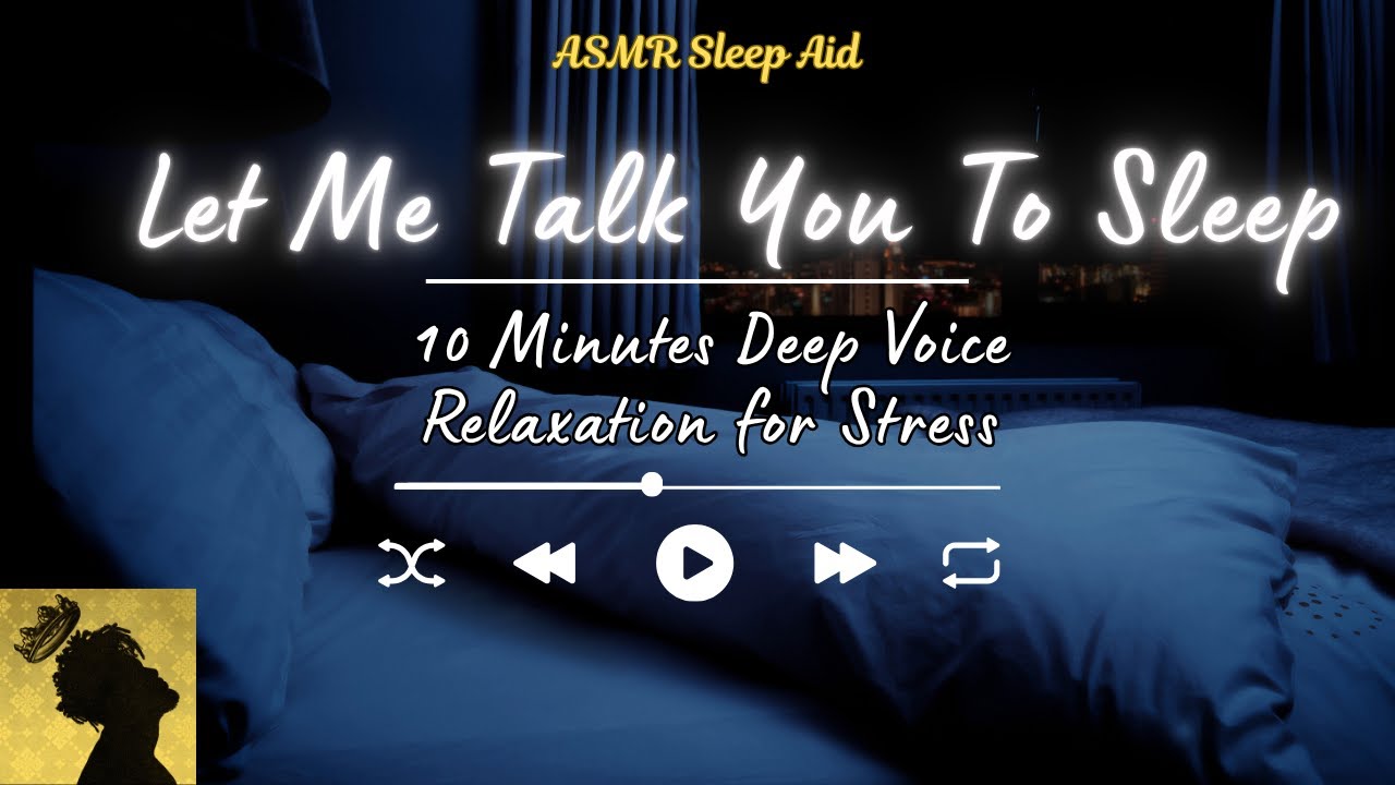 ASMR Boyfriend Comfort for Sleep | 11 Minutes Deep Voice Relaxation for ...