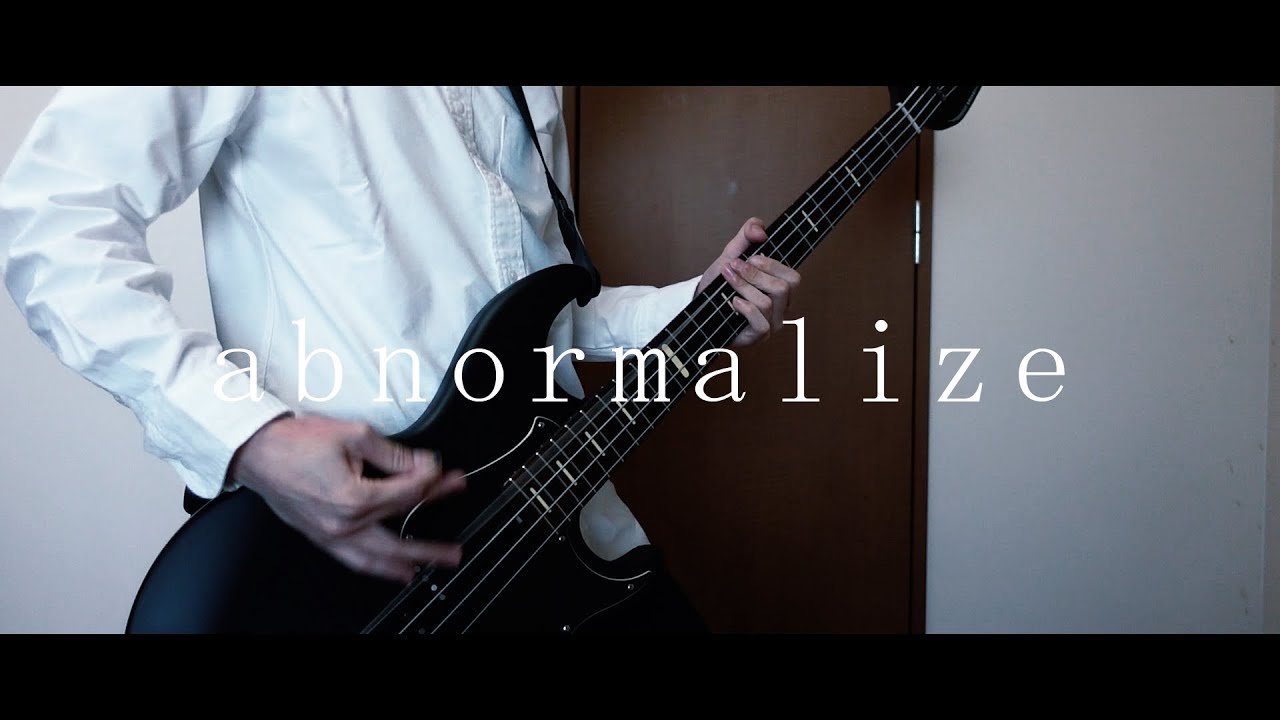 【PSYCHO-PASS】凛として時雨/abnormalize ベース弾いてみた - YouTube