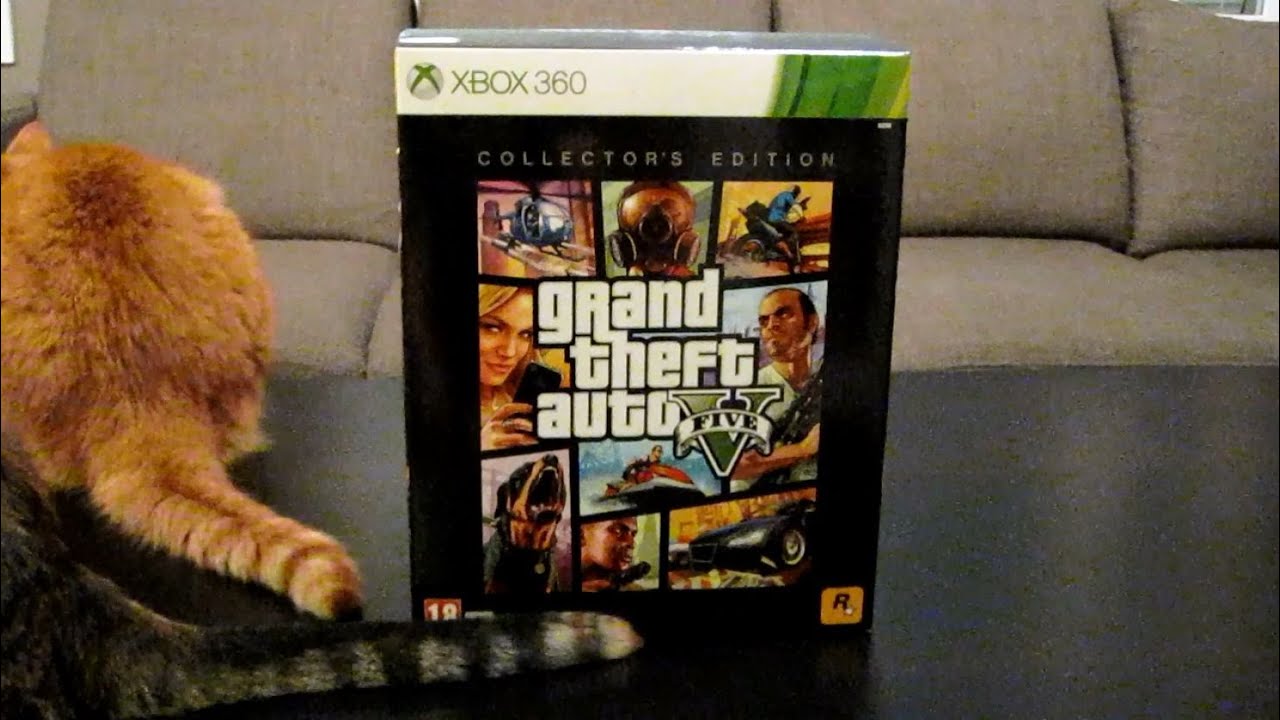 Unboxing Grand Theft Auto V - Collector's Edition - YouTube