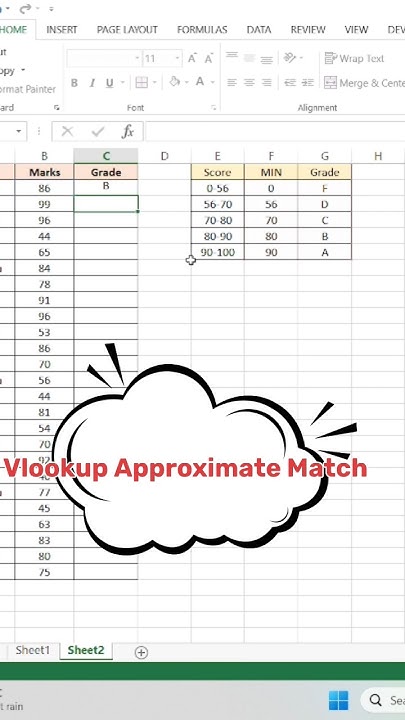 Mastering VLOOKUP Approximate Match in Excel: A Step-by-Step Guide# ...