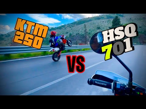 HSQ 701 vs KTM 250 Adrenalinee+