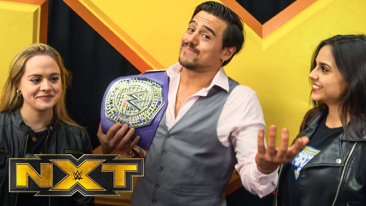 Angel Garza on surprising his family: NXT Exclusive, Dec. 11, 2019 ...
