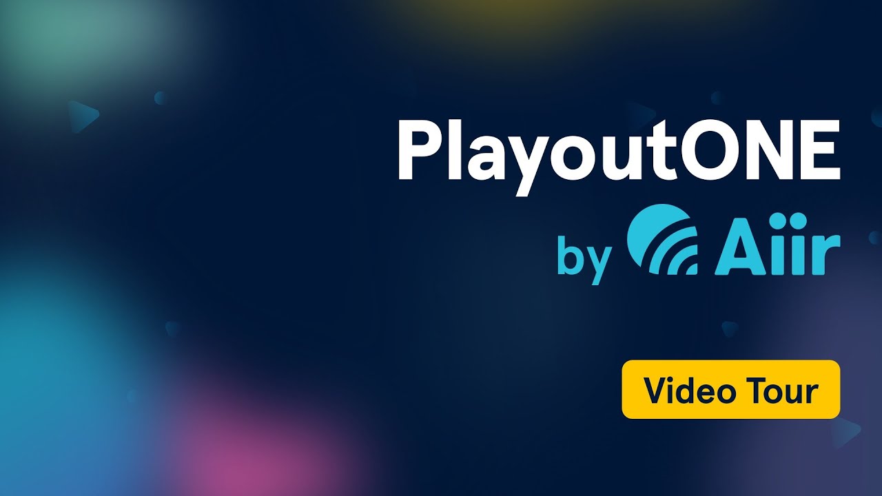 Introducing PlayoutONE - YouTube