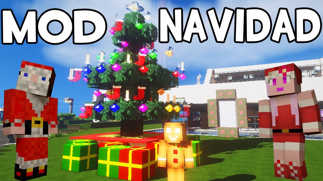 MOD NAVIDAD MINECRAFT | SPIRIT OF CHRISTMAS - YouTube