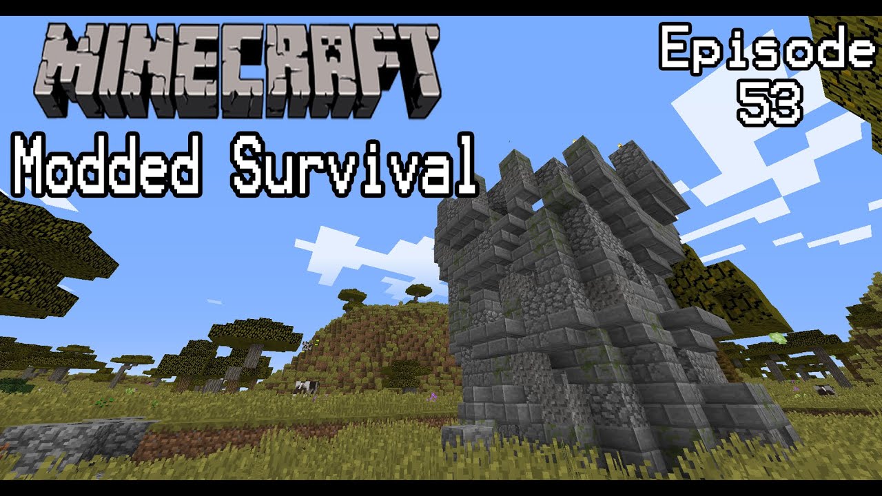 EP 53 Survival Modded Minecraft - Dungeon Crawl - YouTube