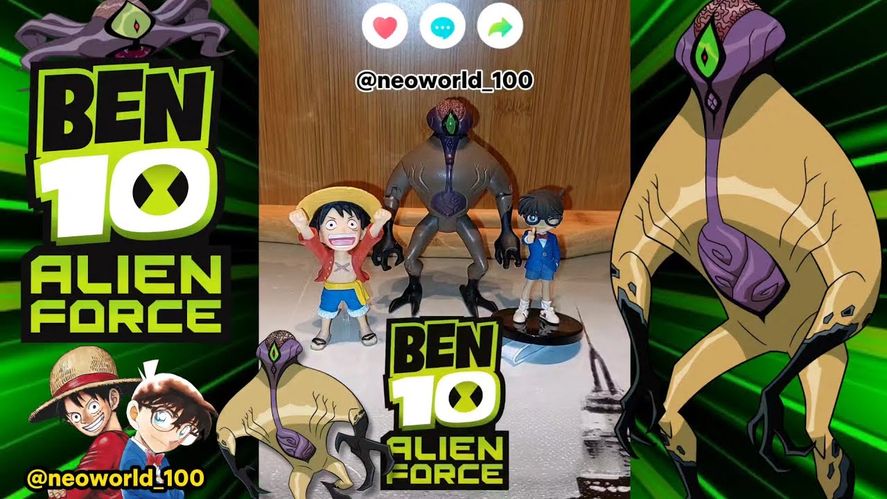 🟢 Ben 10 FIGURA DNAliens Alien Collection Review Español | Retro ...