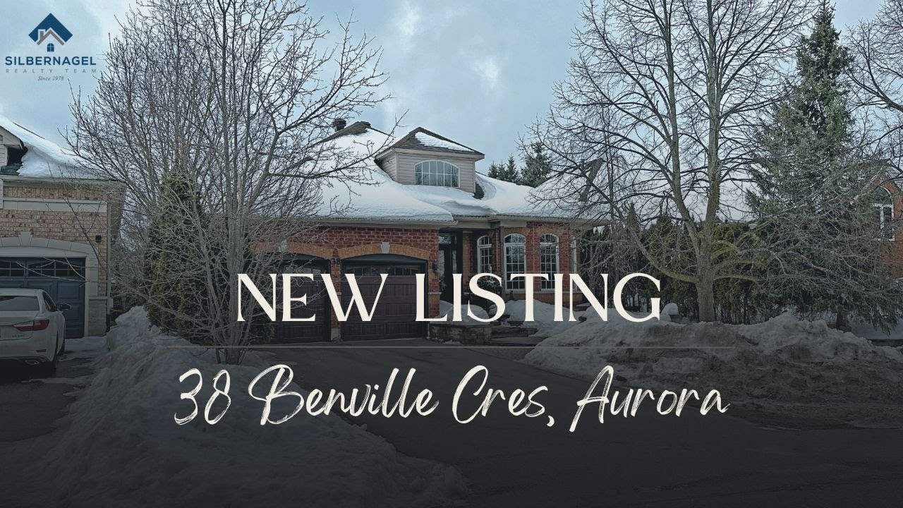 Welcome to 38 Benville Cres, Aurora - Bungalow on Ravine - YouTube