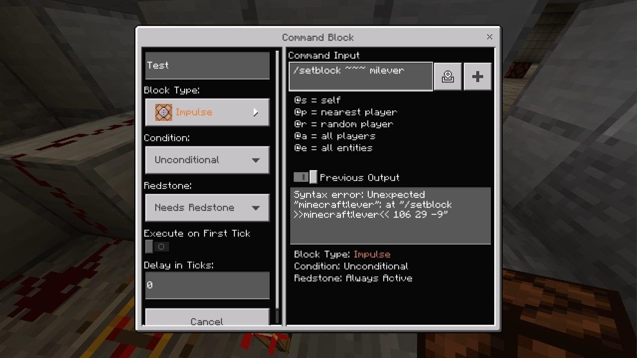 Testing Minecraft Commands in 1.20 Bedrock (PS4) for Gemini AI - YouTube