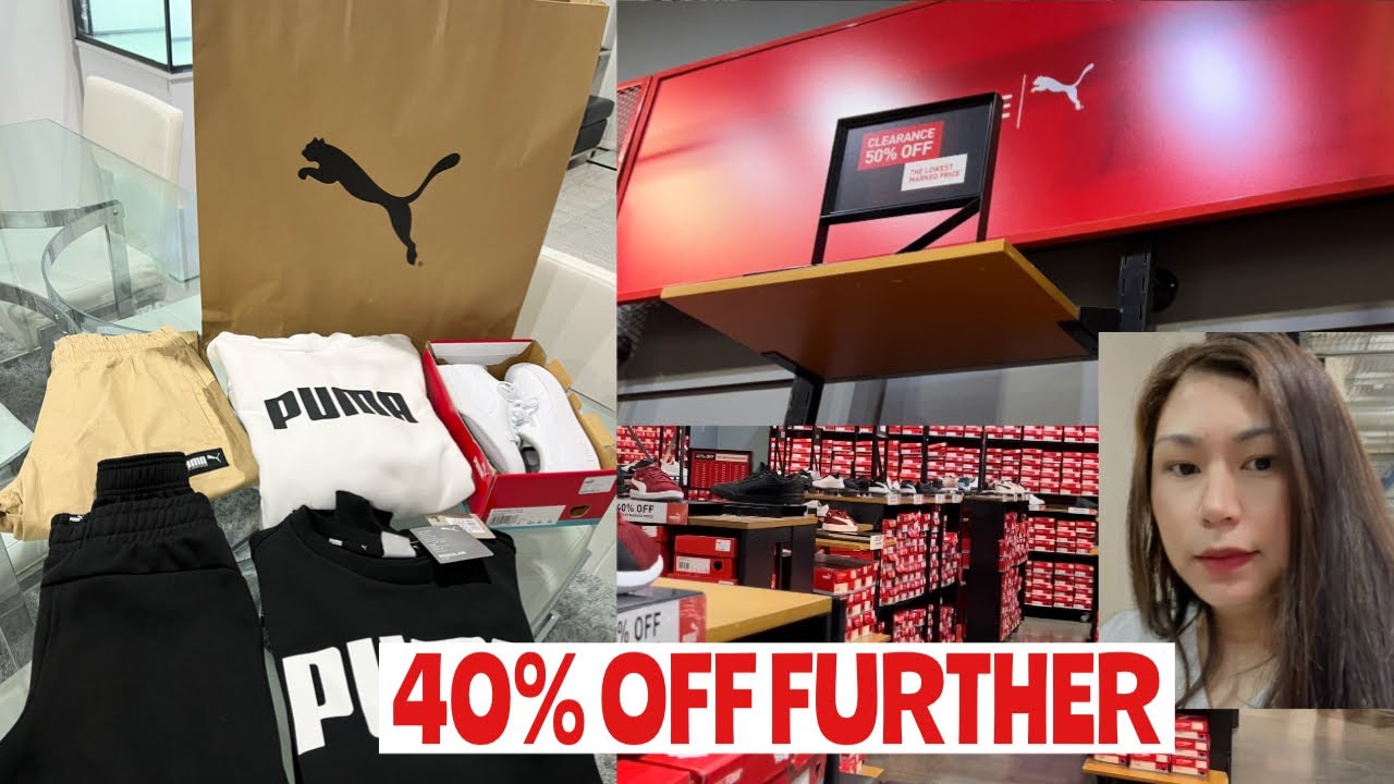 PUMA SHOPPING IN DFO (DIRECT FACTORY OUTLET) | SUPER BAGSAK PRESYO ...