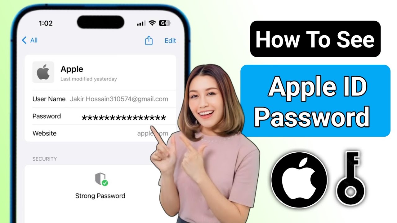 How To See Your Apple ID Password on iphone (New) || How To See Apple ...