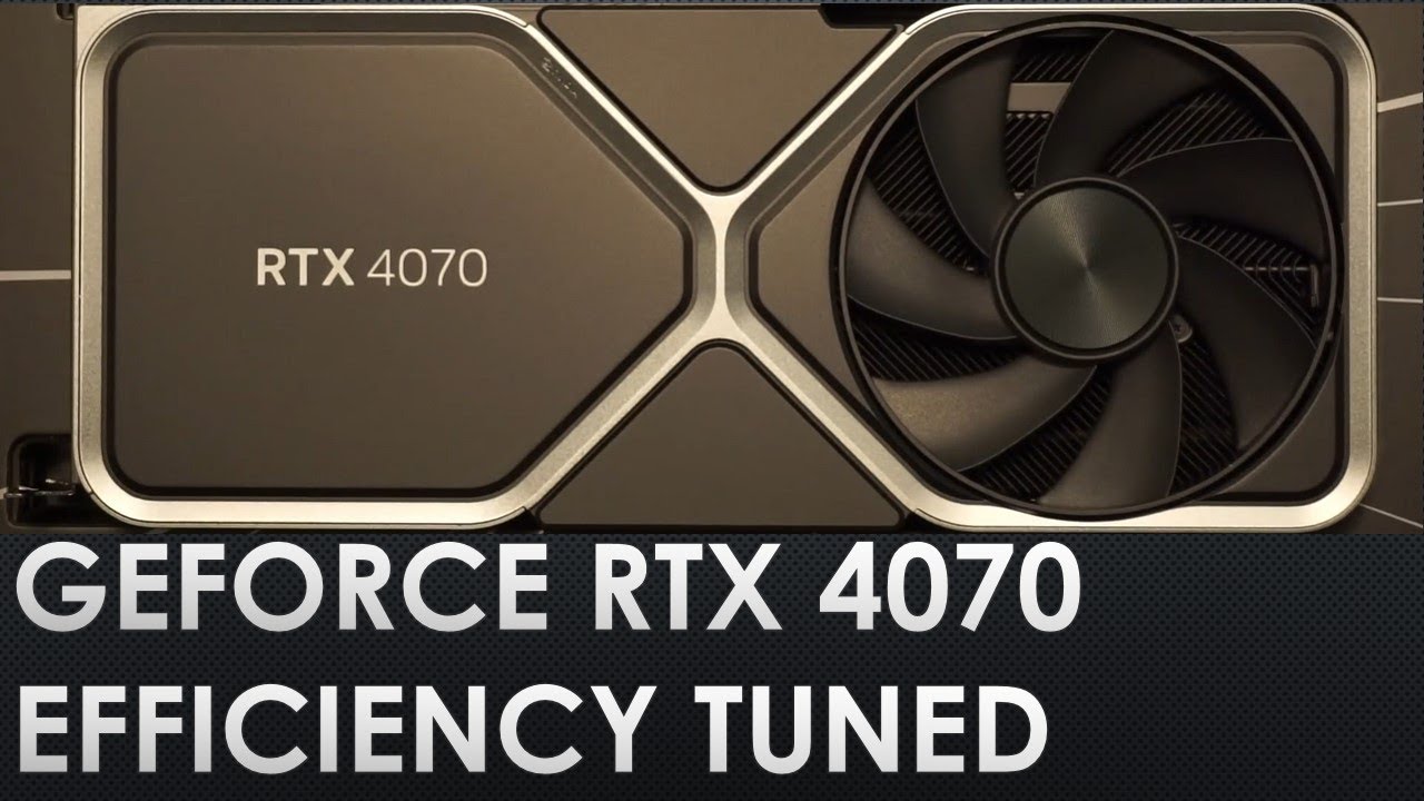 RTX 4070 Undervolt + Overclock: The Most Powerful 200W GPU - Even More ...