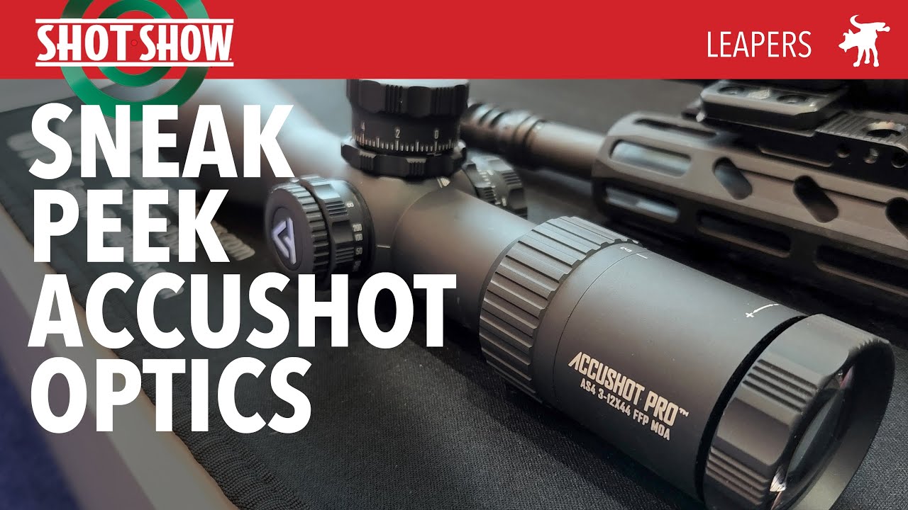 New Accushot PRO scopes - YouTube