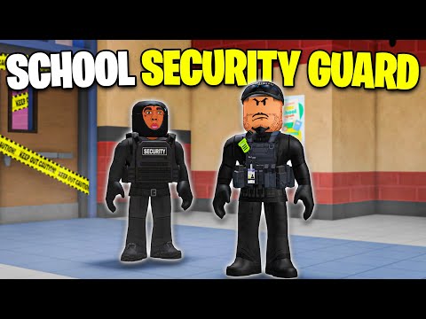 Trolling As The SCHOOL SECURITY GUARD In Roblox Fight in A School