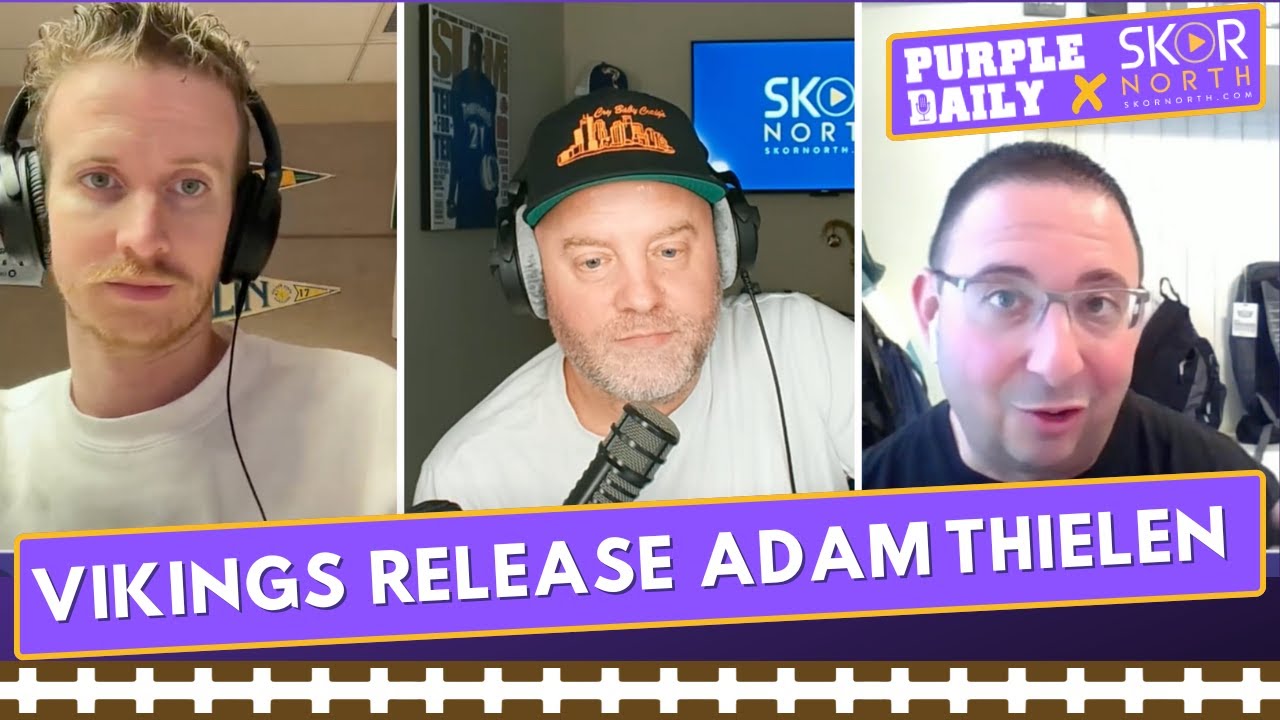 Why Minnesota Vikings released Adam Thielen - YouTube