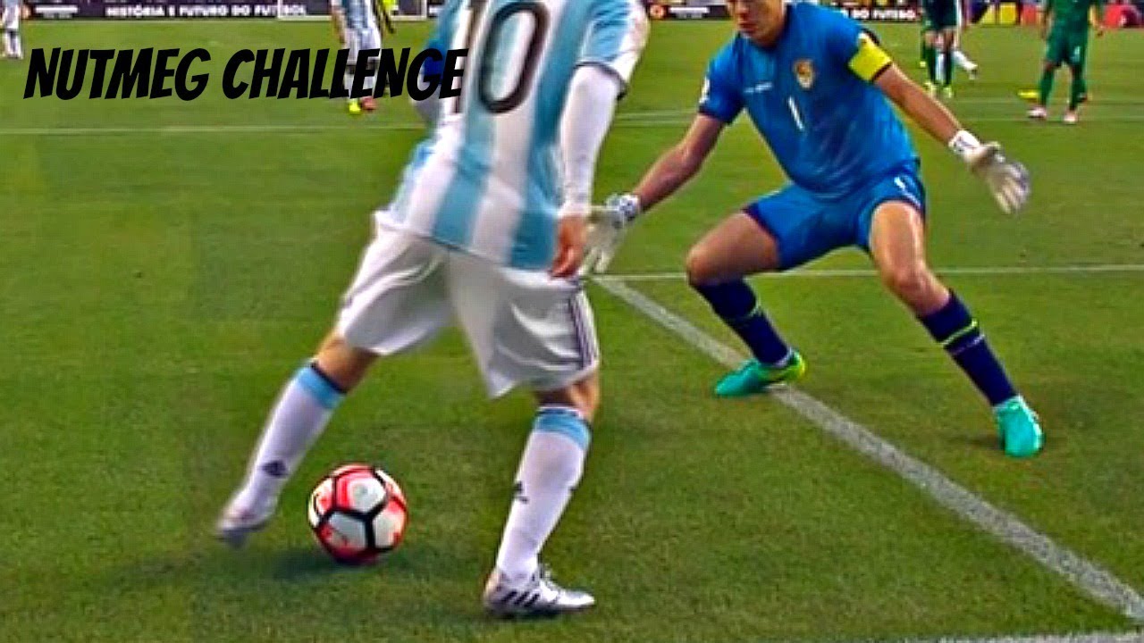 NUTMEGS ALL AROUND|Nutmeg challenge - YouTube