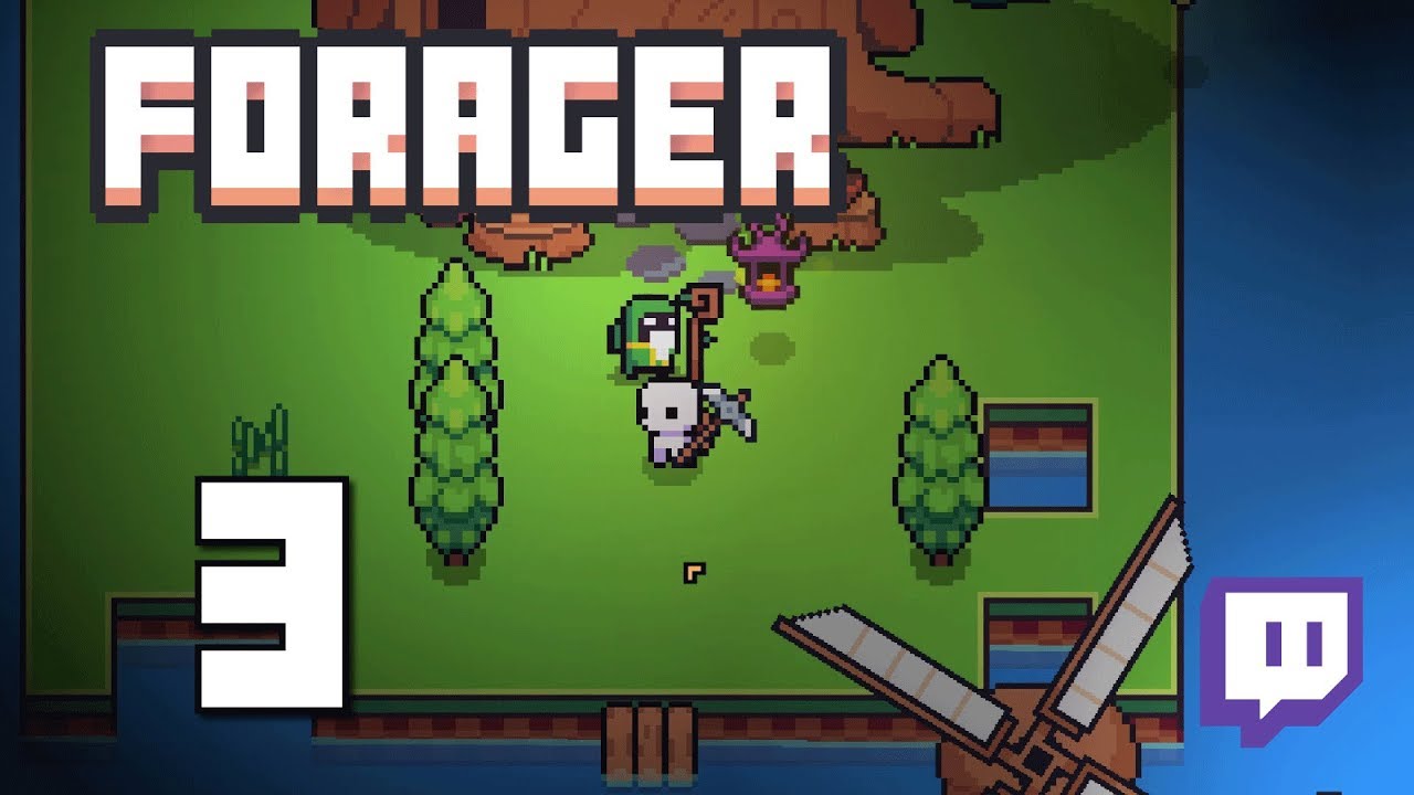 Ep 3 - The old man and his tree (Let's play Forager gameplay) - YouTube