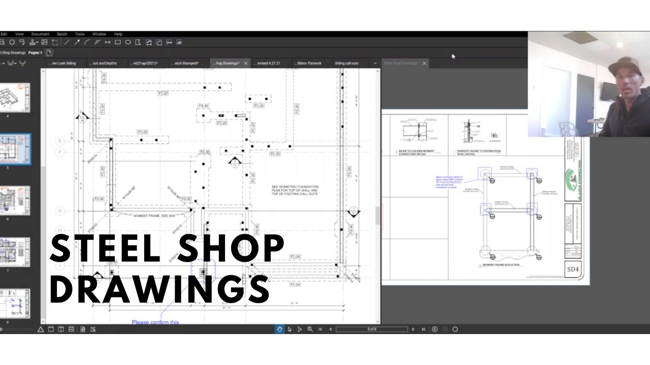Metal Shop Layout Drawings