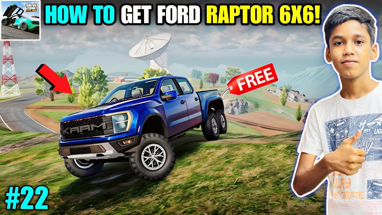 🤔 How To Unlock Ford Raptor 6X6 - K-650 For Free | Drive Zone Online ...