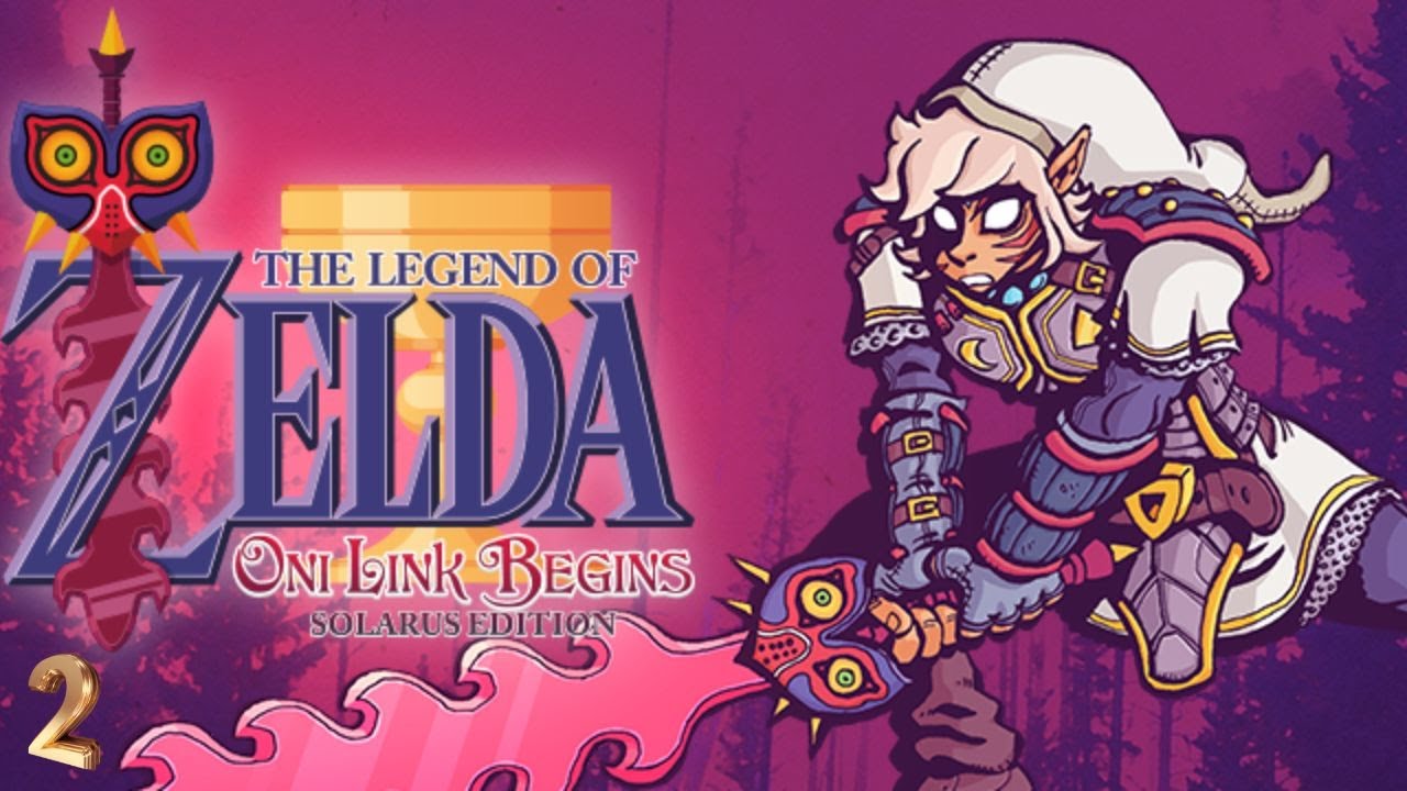 The Legend Of Zelda Oni Link Begins #2 Mine de Ruto - YouTube