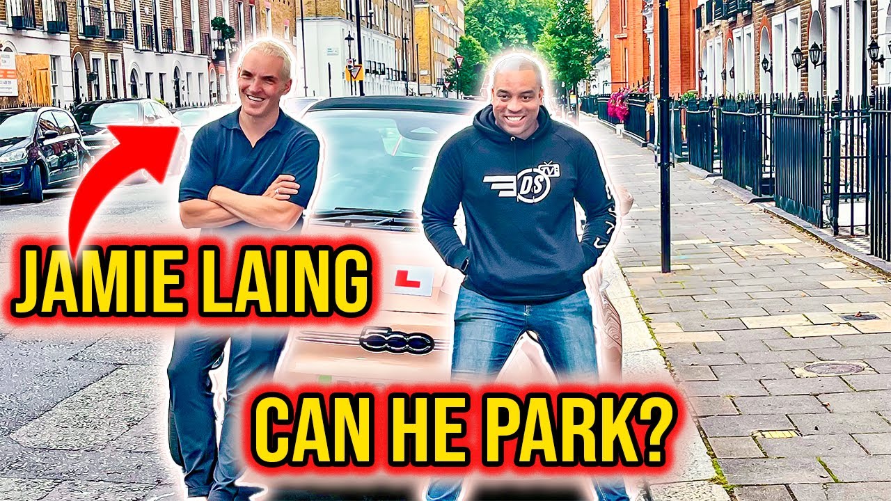Jamie Laing's World Record Fiat 500e Parking Challenge! - YouTube