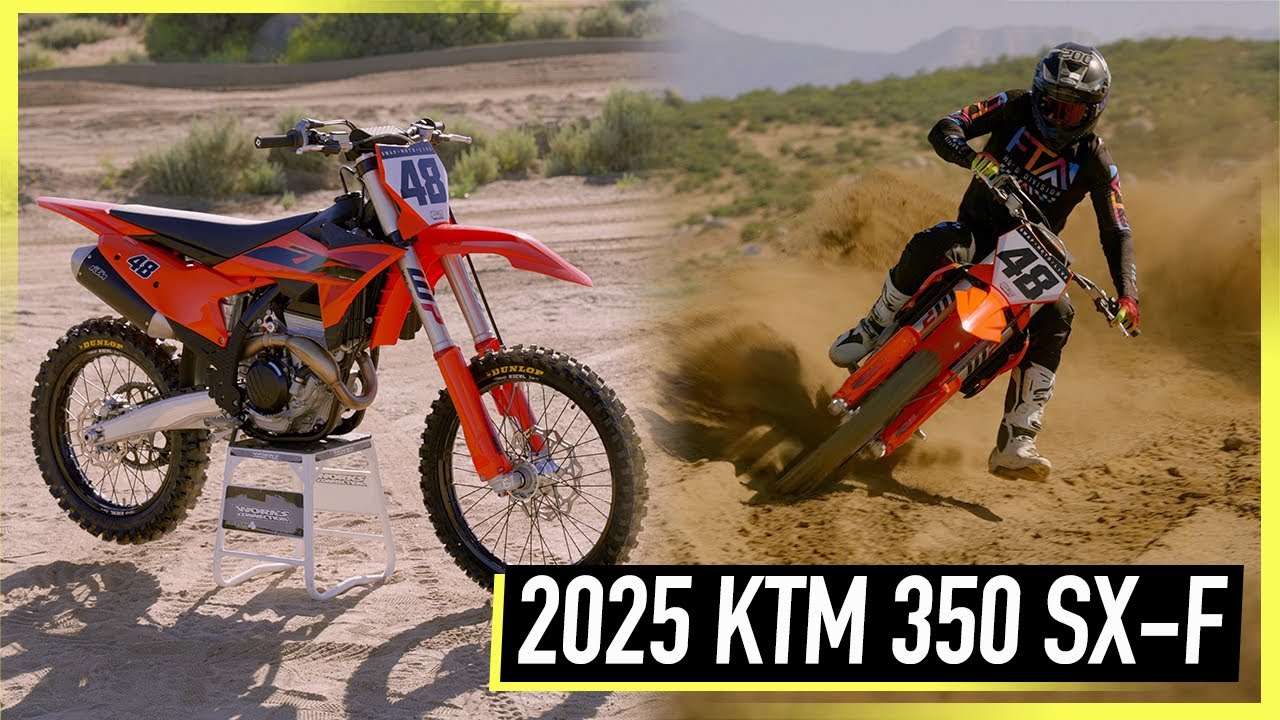 Is the 2025 KTM 350 SX-F the BEST Dirt Bike? - YouTube