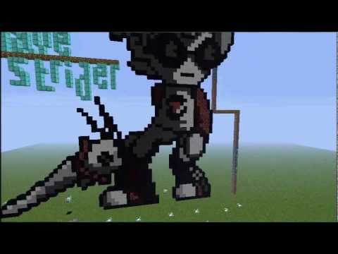 {{minecraft pixel art}} dave strider - YouTube
