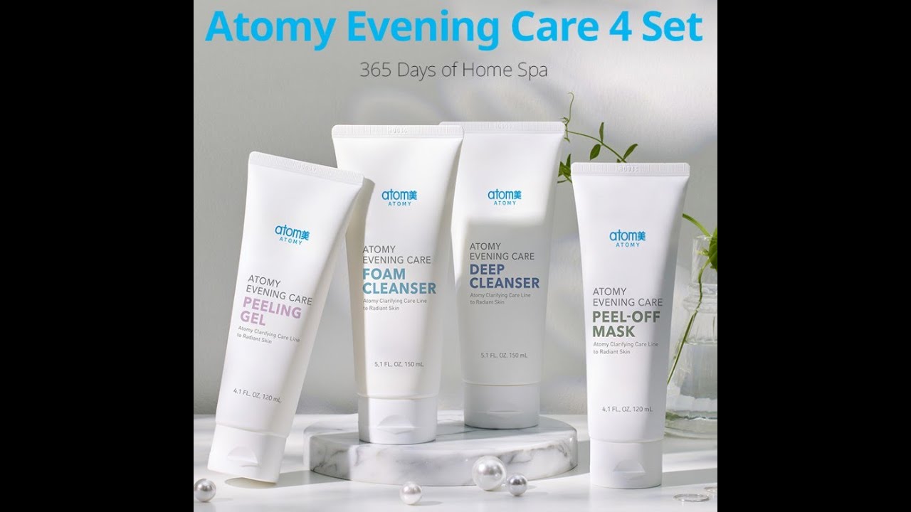 Atomy Evening Care 4 Set How to Use - YouTube