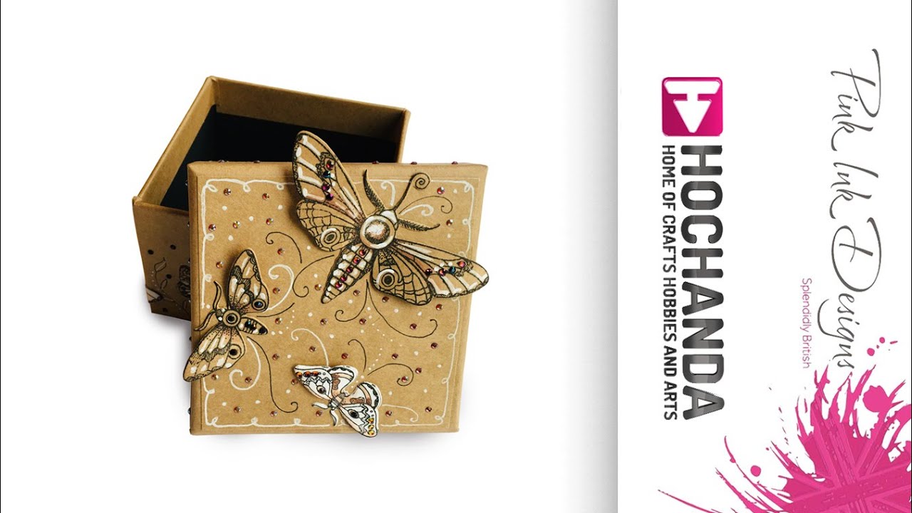 Pink Ink Designs Moth & Legends. Time Lapse By Pink Ink Designs. - YouTube