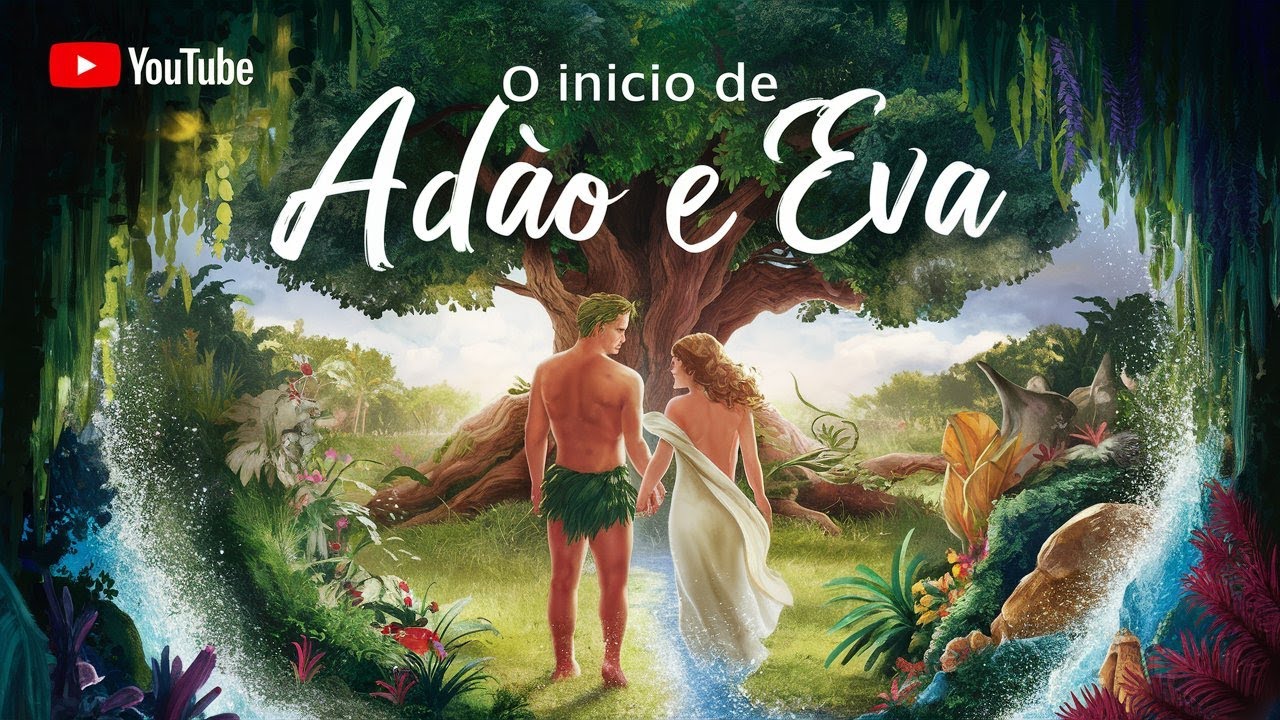 Adão e Eva no Jardim do Éden - Histórias Bíblicas #001 - YouTube