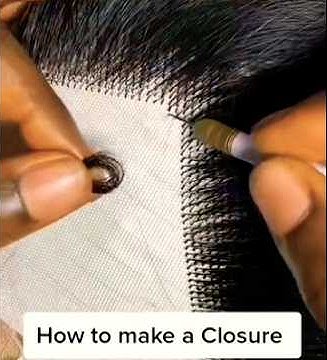How to make closure - YouTube