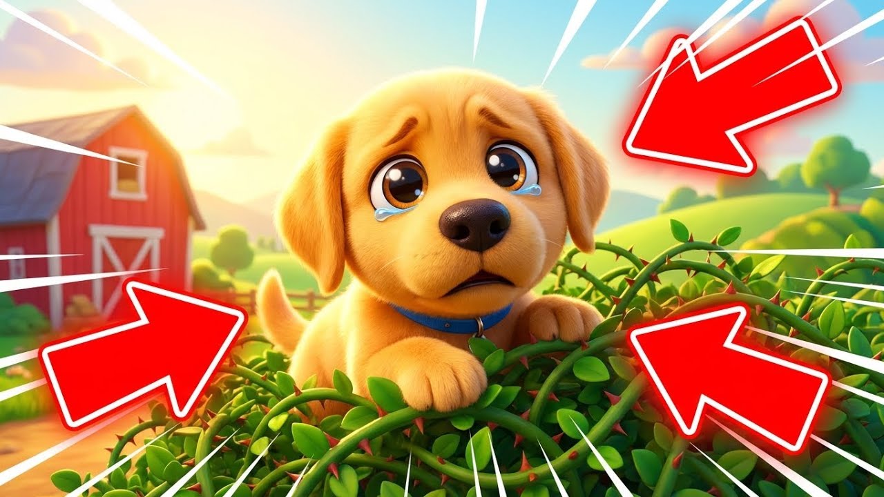 Farmer Rescues Lost Puppy! 🐕 A Heartwarming Farm Story 🌾💛 - YouTube