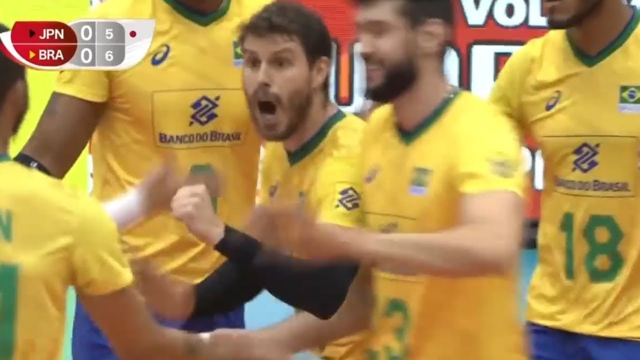 Bruno || word no 1 volleyball setter || Brazil || volleyball - YouTube