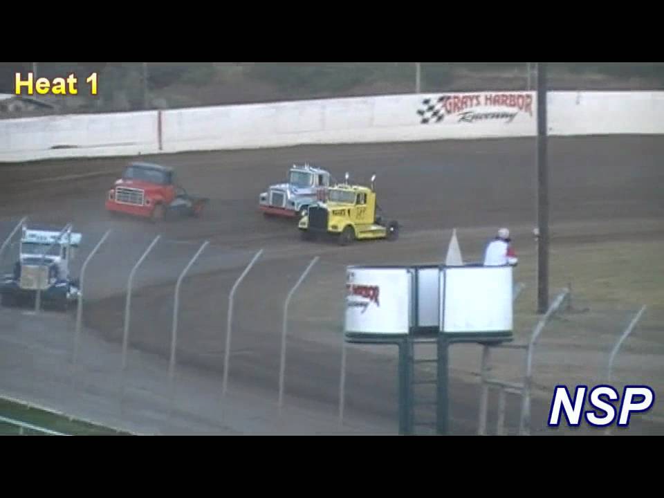 7-24-2010 Rolling Thunder Big Rigs Heat Races 1 & 2 Grays Harbor ...