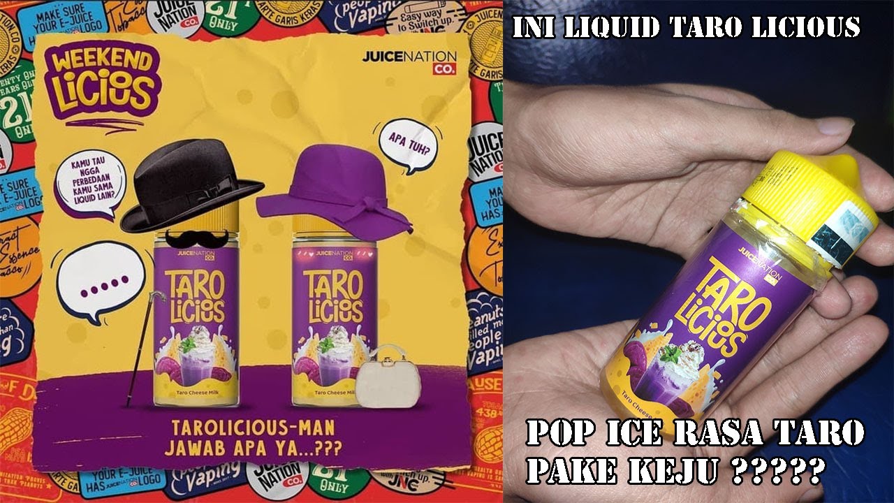 WAWW!!! TARO LICIOUS || TARO CHEESE MILK by: @juicenationcompany - YouTube