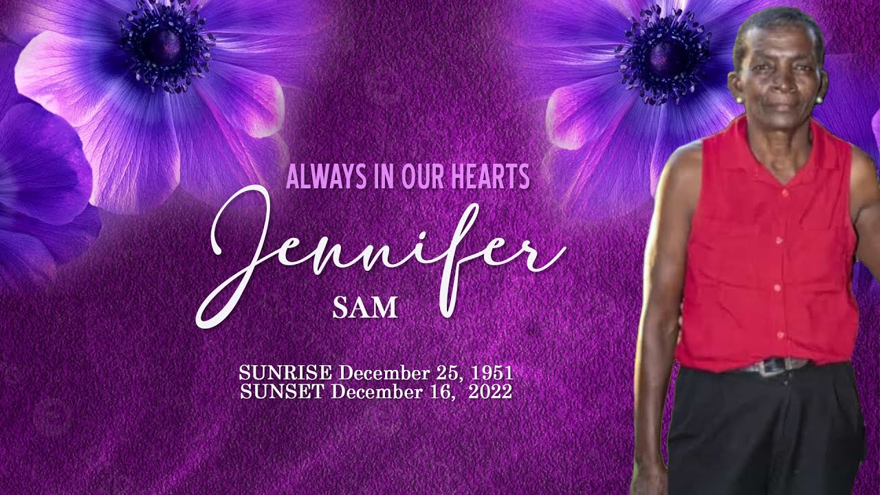 Always In Our Hearts - Jennifer Sam - YouTube